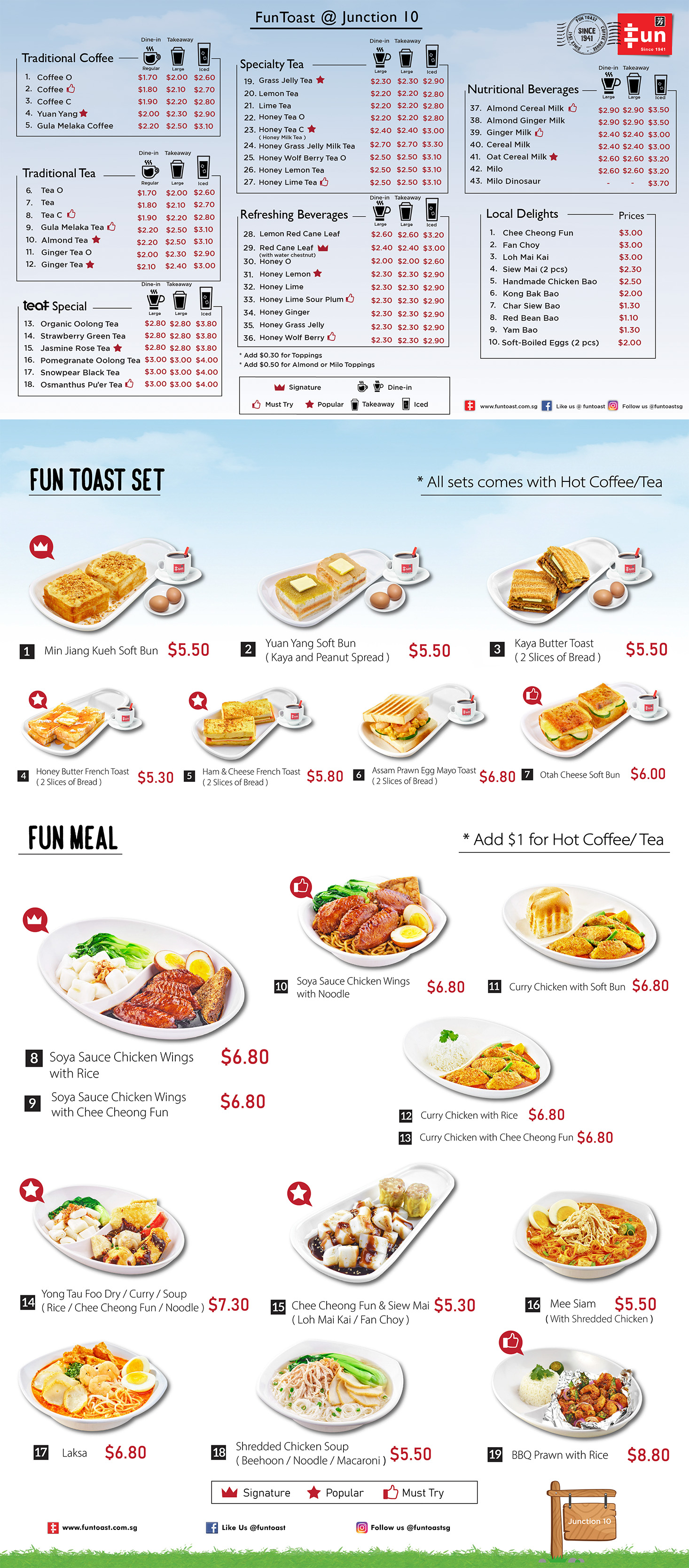 Official Fun Toast Singapore | Instagram, Facebook | Linktree