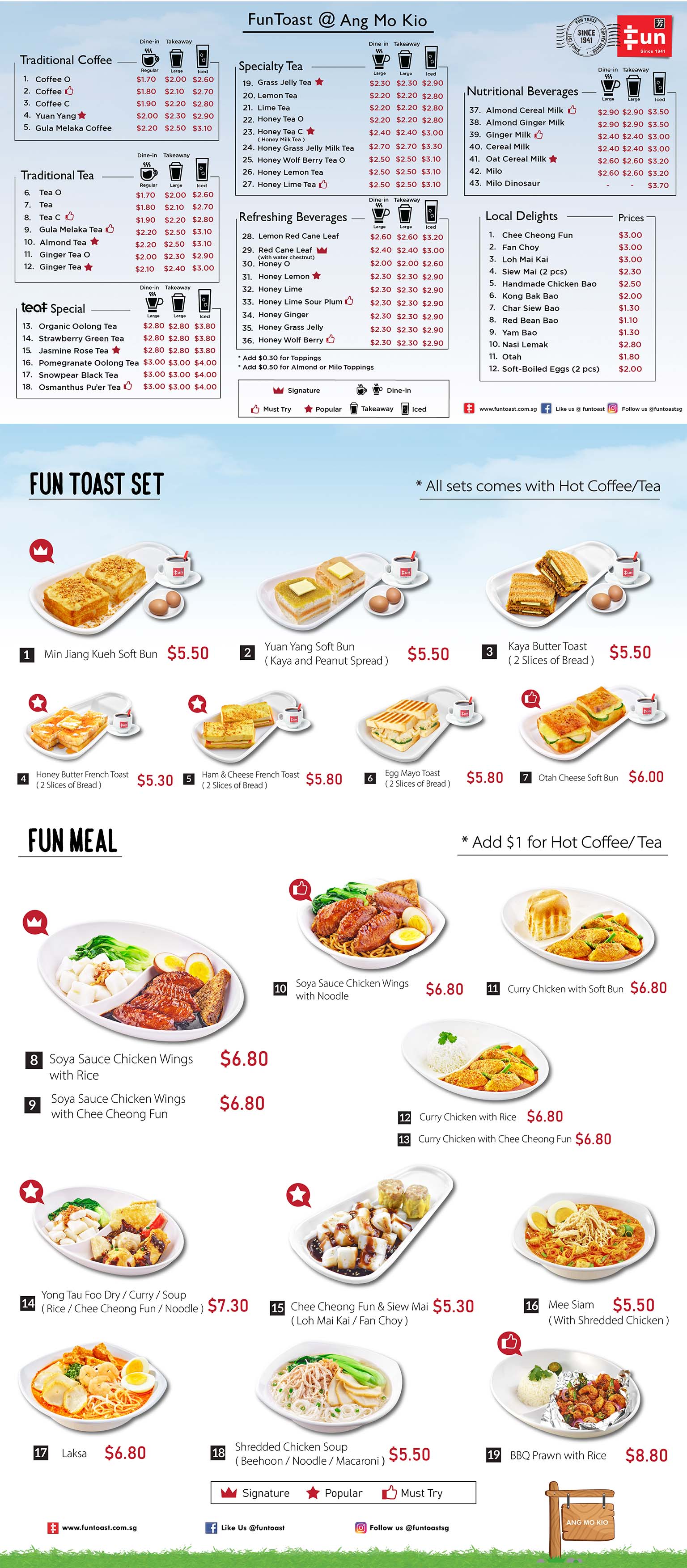 Official Fun Toast Singapore | Instagram, Facebook | Linktree